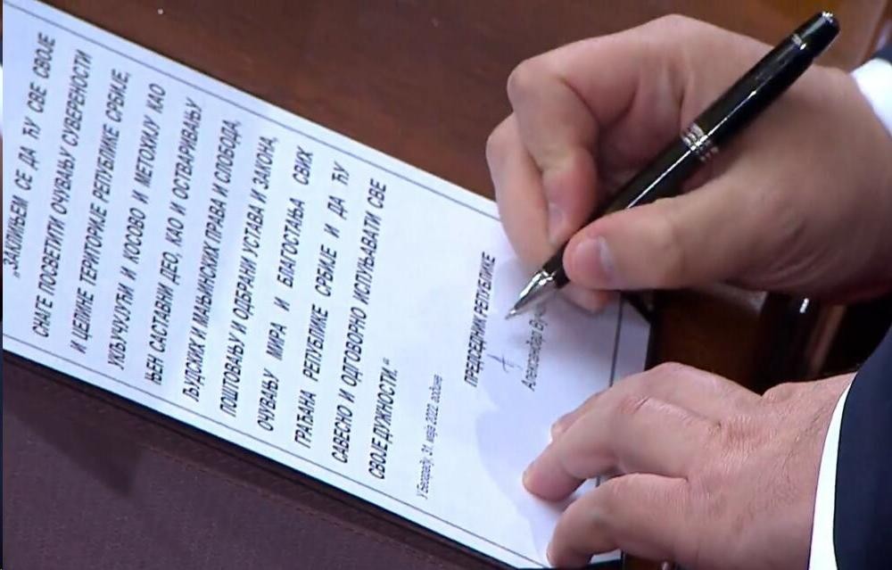 Vučić položio zakletvu: Sve snage u očuvanje suverenosti Srbije sa ...