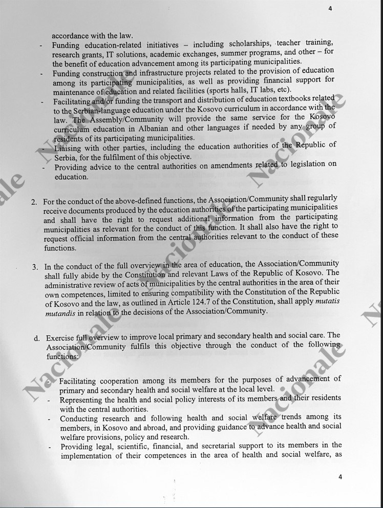 "Nemački nacrt" Statuta ZSO u 17 tačaka - grb, zastava i bankovni račun - Kosovo Online