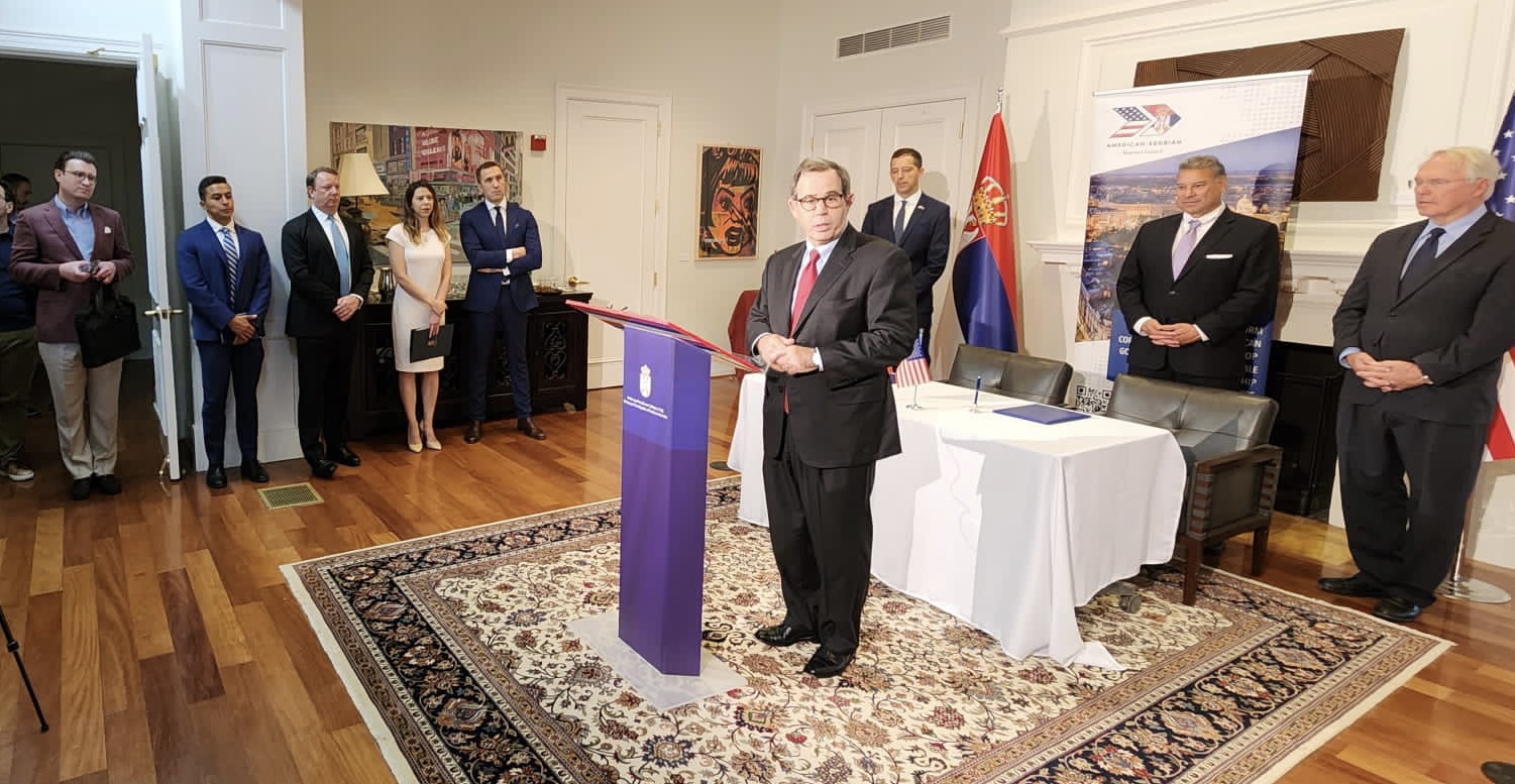 (Foto) Osnovan Američko-srpski poslovni savet u SAD, ceremoniji ...