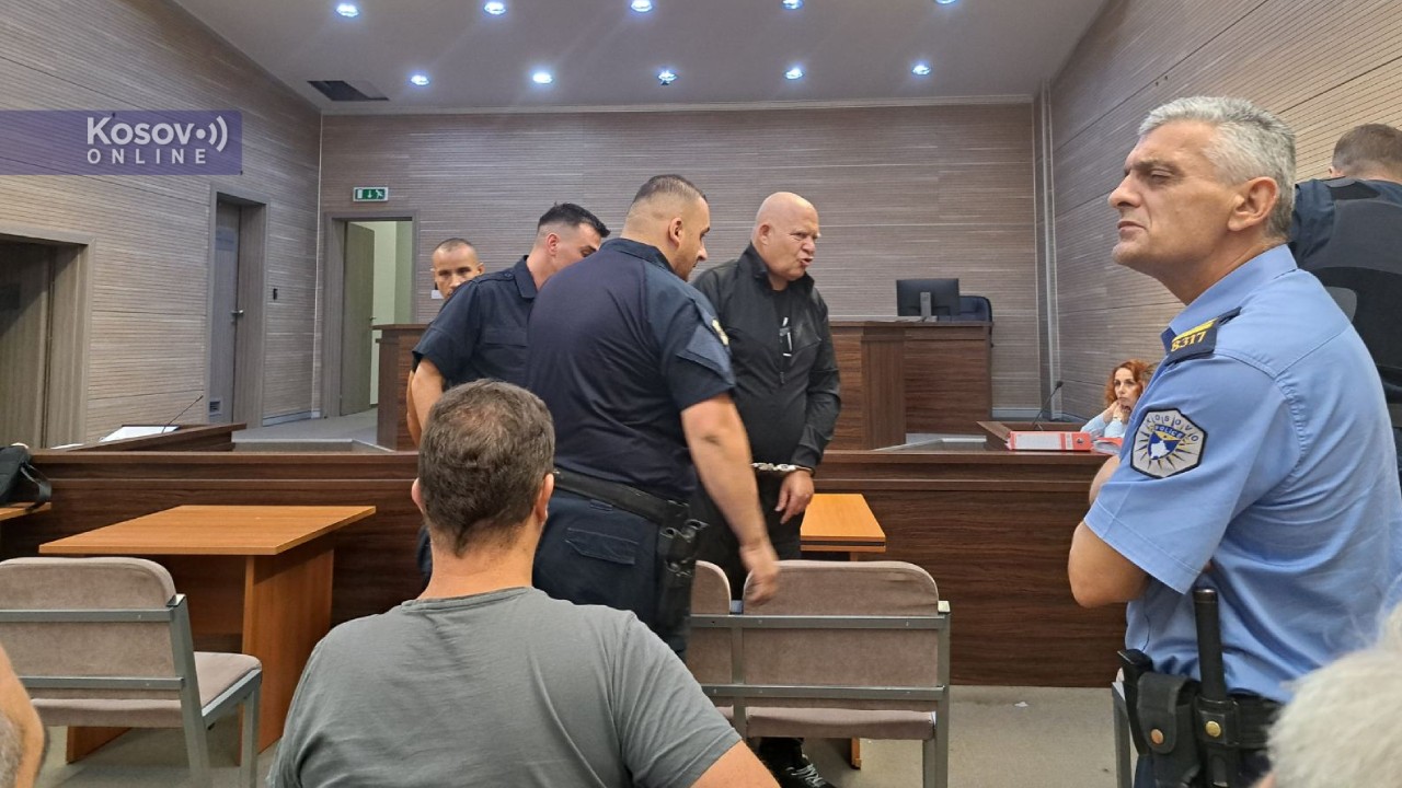 The trial of Sladjan Trajkovic has started, the indictment will be read ...