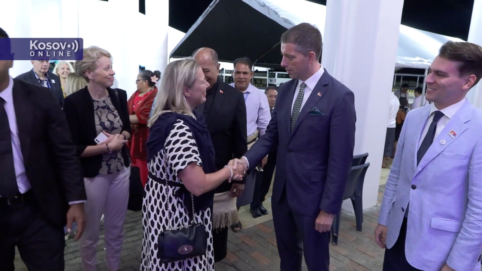 Djuric hosted a dinner in Tonga for numerous heads of state and ...