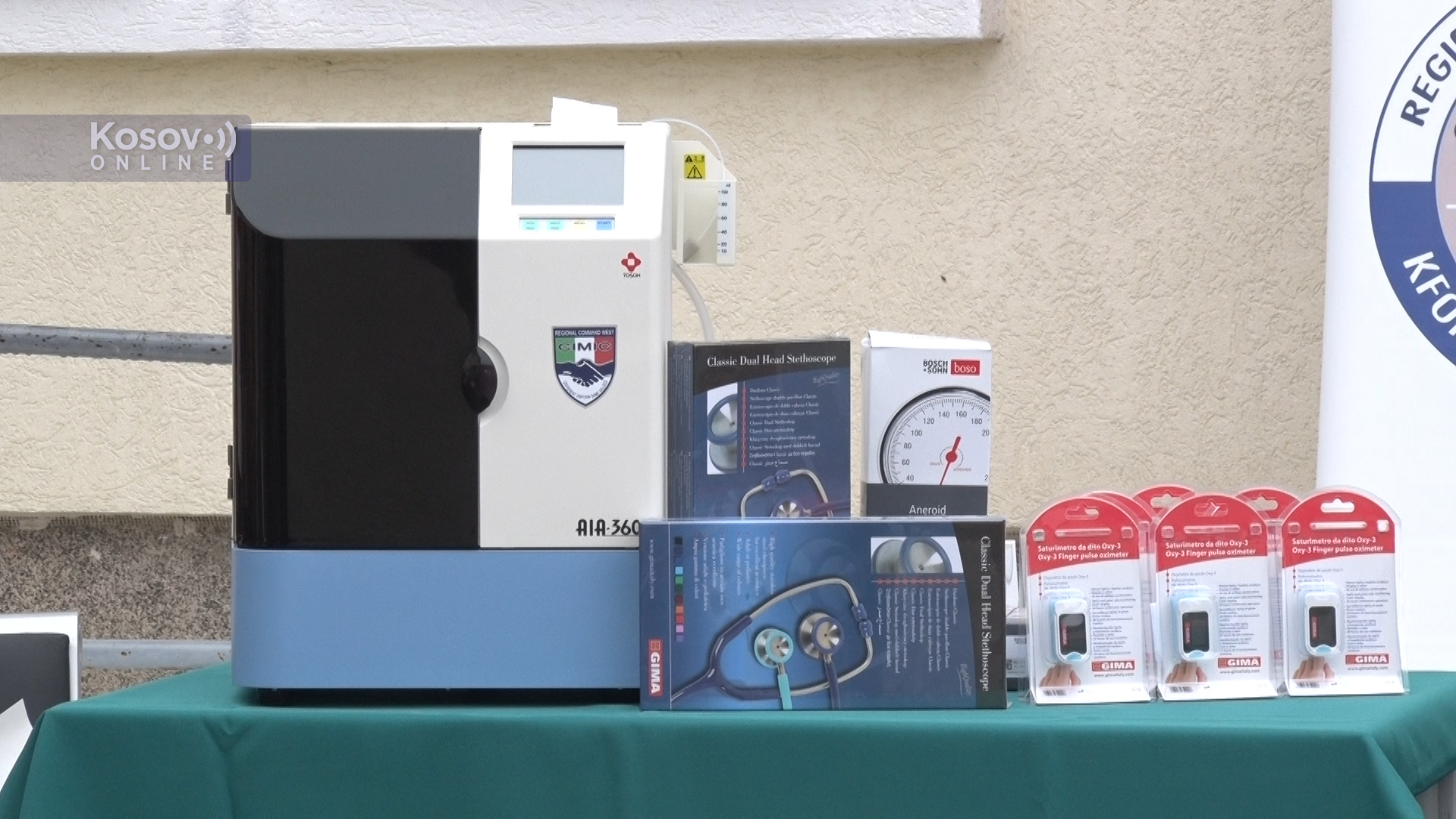 Kfor donirao vrednu medicinsku opremu i uređaje Domu zdravlja u Štrpcu - Kosovo Online