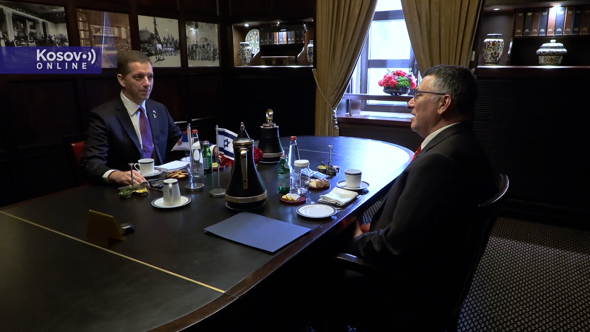 Djuric with Saar in Jerusalem: I informed him about the suffering of ...