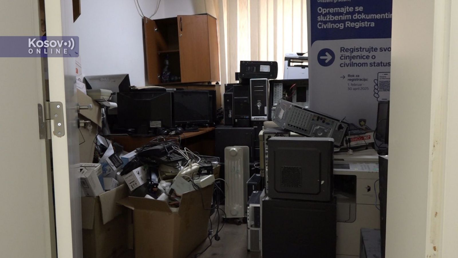 Todic: Leposavic Municipal Building found in complete chaos – equipment ...