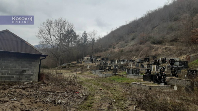 I srpsko seosko groblje u selu Dren na udaru eksproprijacije zemljišta koju sprovodi Priština ...