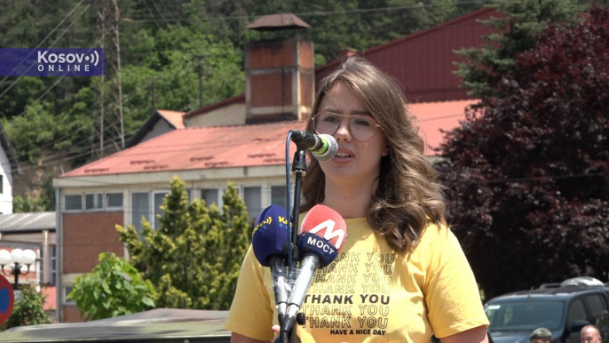 A valedictorian Petra Vuckovic: Only during peace we can be happy ...