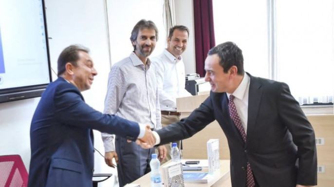 Two pictures of the Albanian world - Edi Rama and Albin Kurti (6): Enis ...