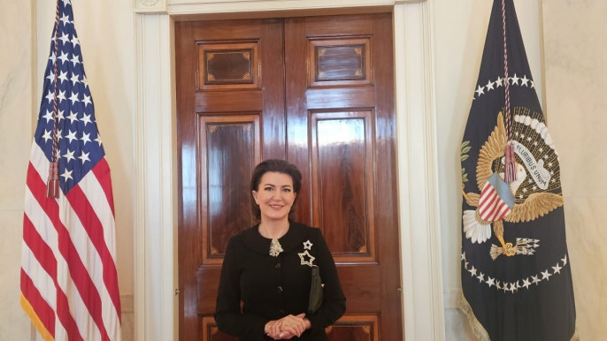 Atifete Jahjaga učestvovala u dodeli nagrade Hrabre žene godine u Beloj ... Atifete Jahjaga učestvovala u dodeli nagrade Hrabre žene godine u Beloj ...