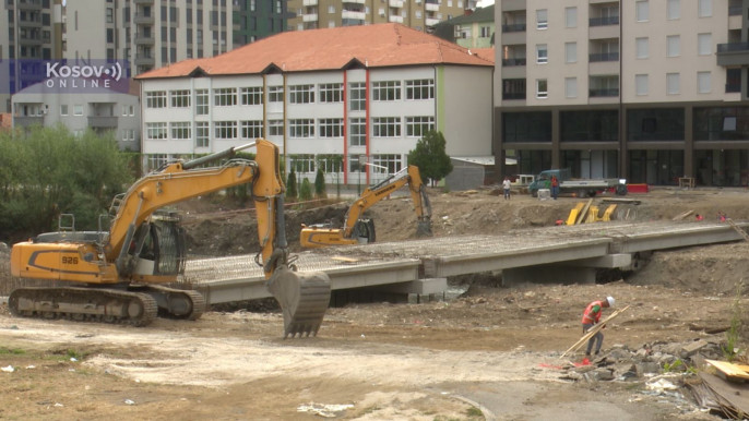 Construction of the new bridge over the Ibar in full swing, one month ...