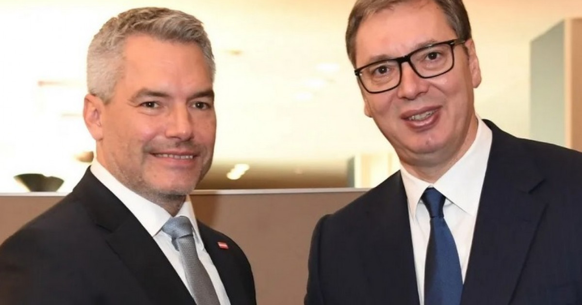 Vučić sa kancelarom Austrije o EU putu Srbije i regionalnim inicijativama - Kosovo Online