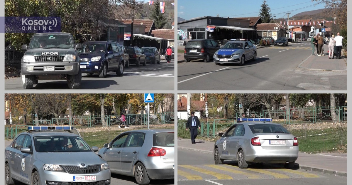 Primetan veći broj vozila policije i Kfora u Leposaviću, građani nisu ...