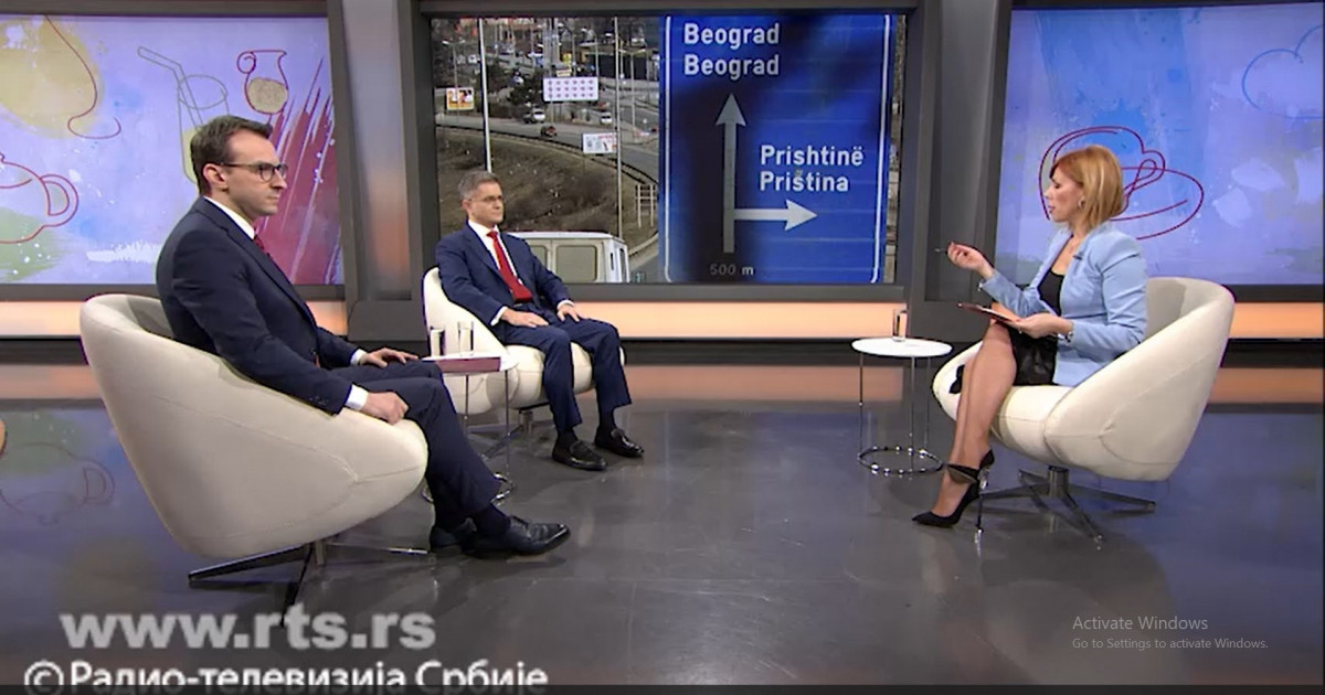 Petković i Jeremić o situaciji na Kosovu, registarskim tablicama i UN ...