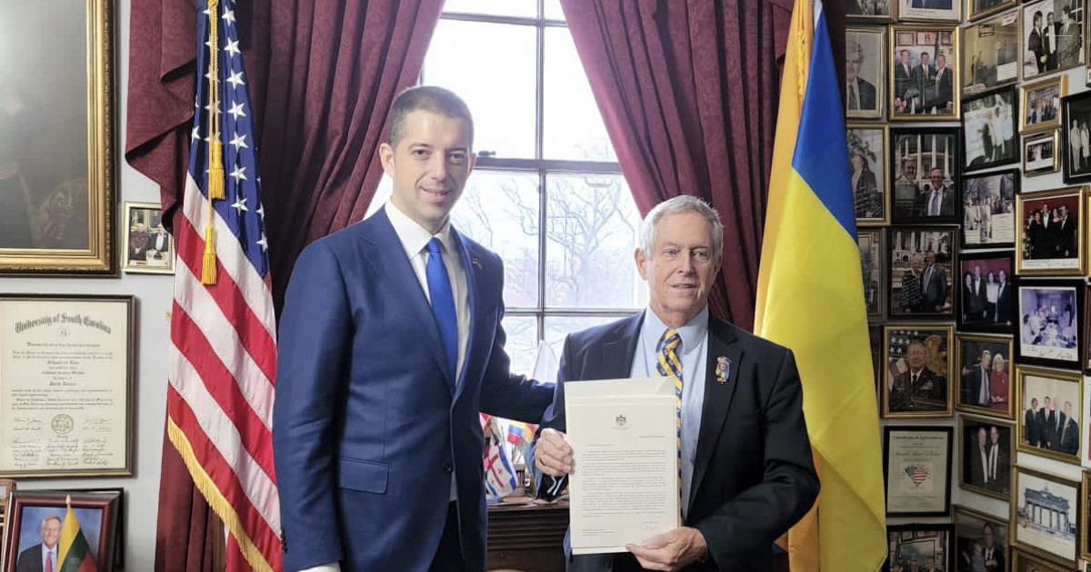 Djuric with Congressman Wilson about the situation in Kosovo - Kosovo ...