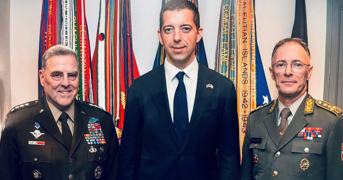 Djuric: Meeting between the US Joint Chiefs of Staff Chairman and ...
