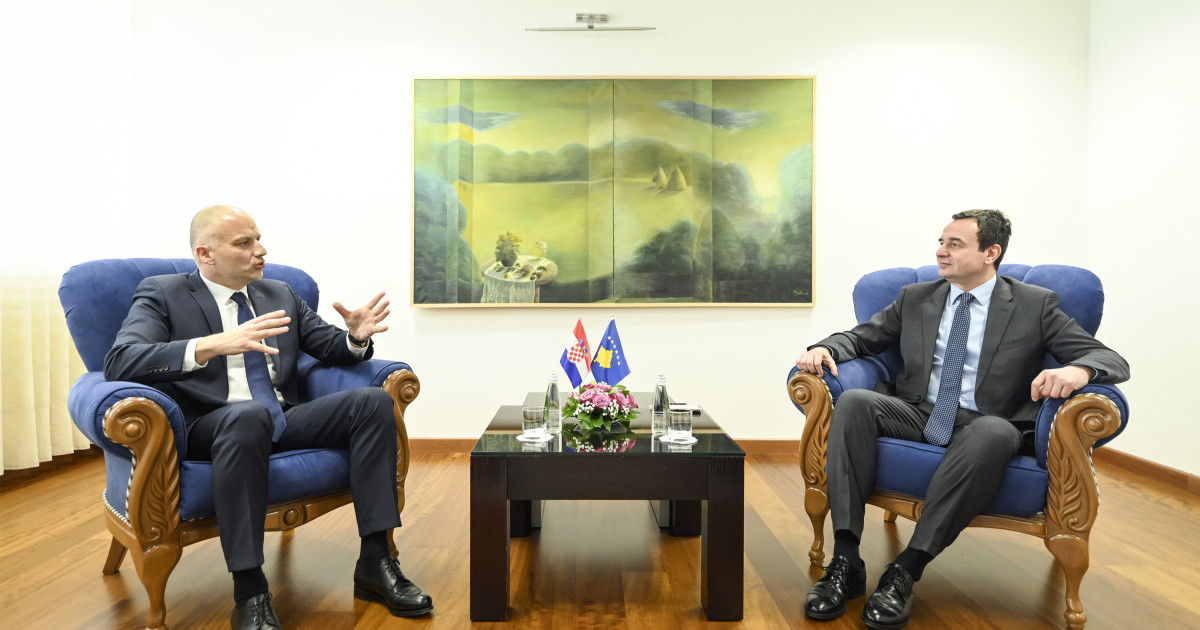 Kurti sa direktorom hrvatske Bezbednosno-obaveštajne agencije - Kosovo ...