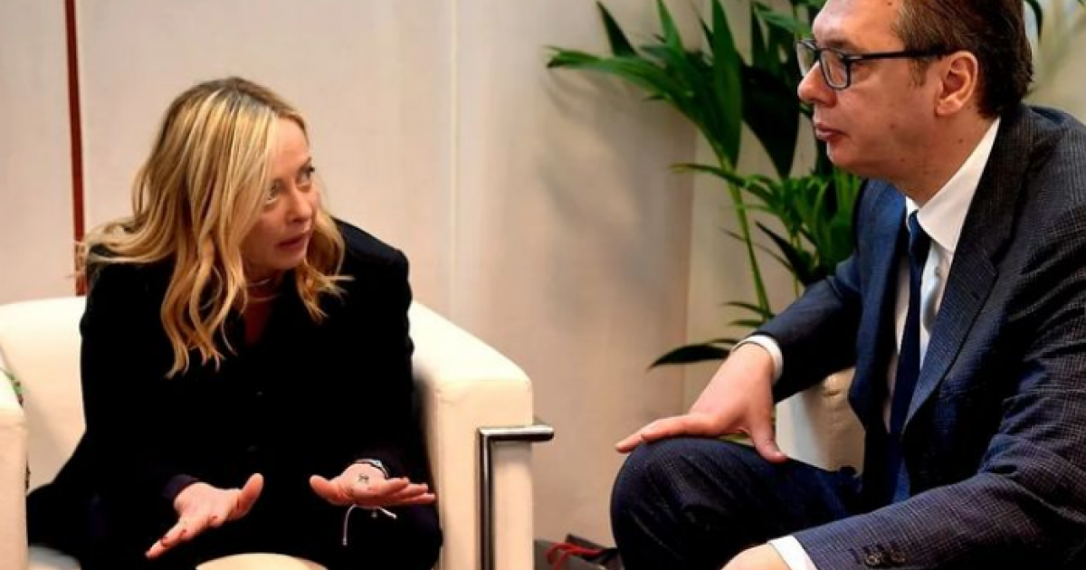 Premijerka Italije Đorđa Meloni danas u poseti Srbiji - Kosovo Online