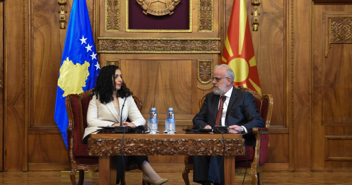 Osmani sa Džaferijem o doprinosu albanske zajednice vezama Severne ... Osmani sa Džaferijem o doprinosu albanske zajednice vezama Severne ...