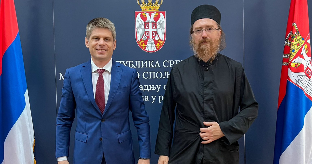 Gujon sa igumanom manastira Banjska o novim projektima na manastirskom ...