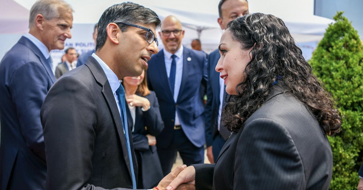 Osmani sa Sunakom: Kosovo zahvalno na podršci Ujedinjenog Kraljevstva ...