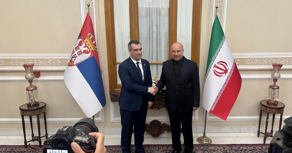 Orlic with Ghalibaf: Iran respects the sovereignty of Serbia; the ...