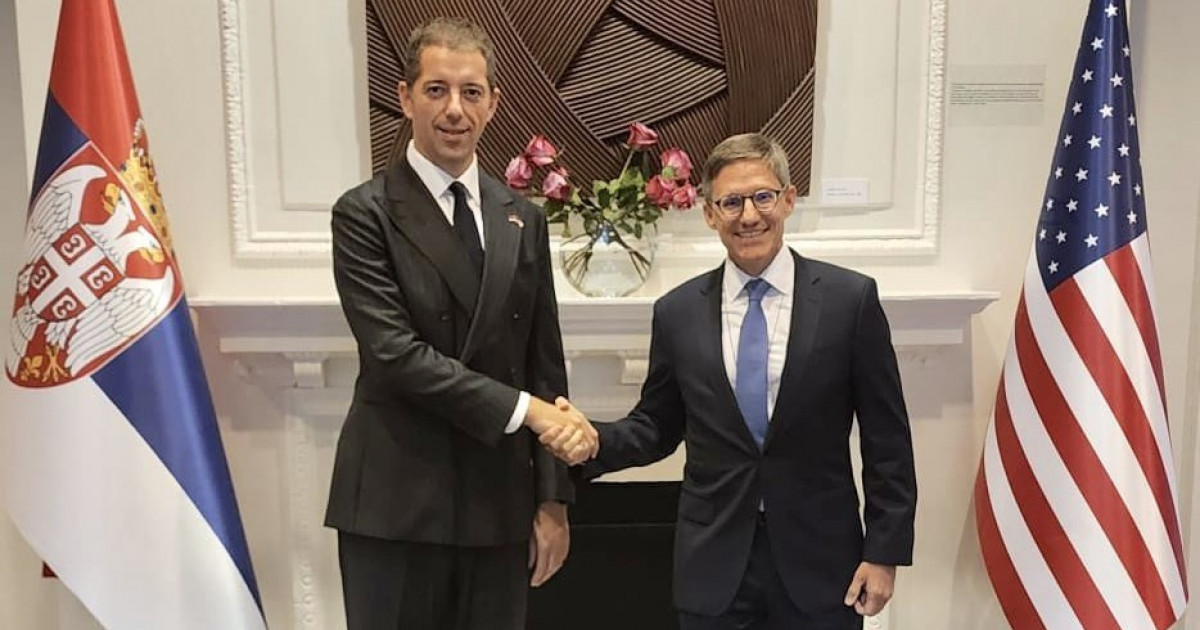 Đurić sa Šoleom: Srbija je pouzdan partner SAD, ne samo na rečima, već ...
