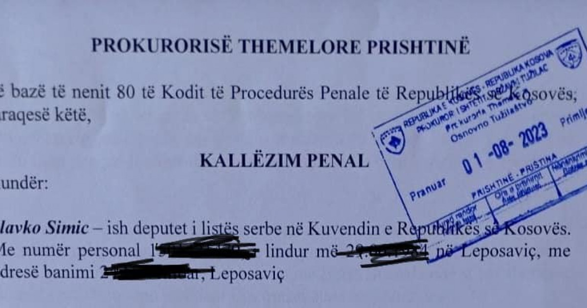 Kusari Lila filed a criminal complaint against Simic for recording the ...