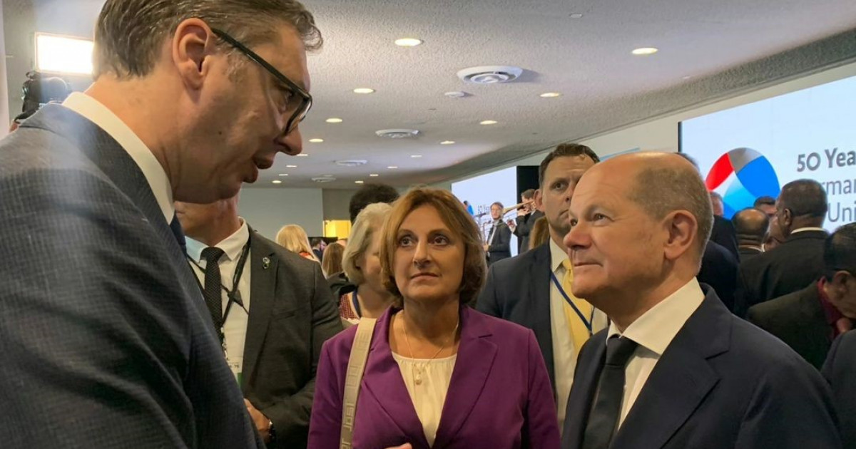 Vučić i Šolc o aktuelnoj geopolitičkoj situaciji: Ponovio sam poziv ...