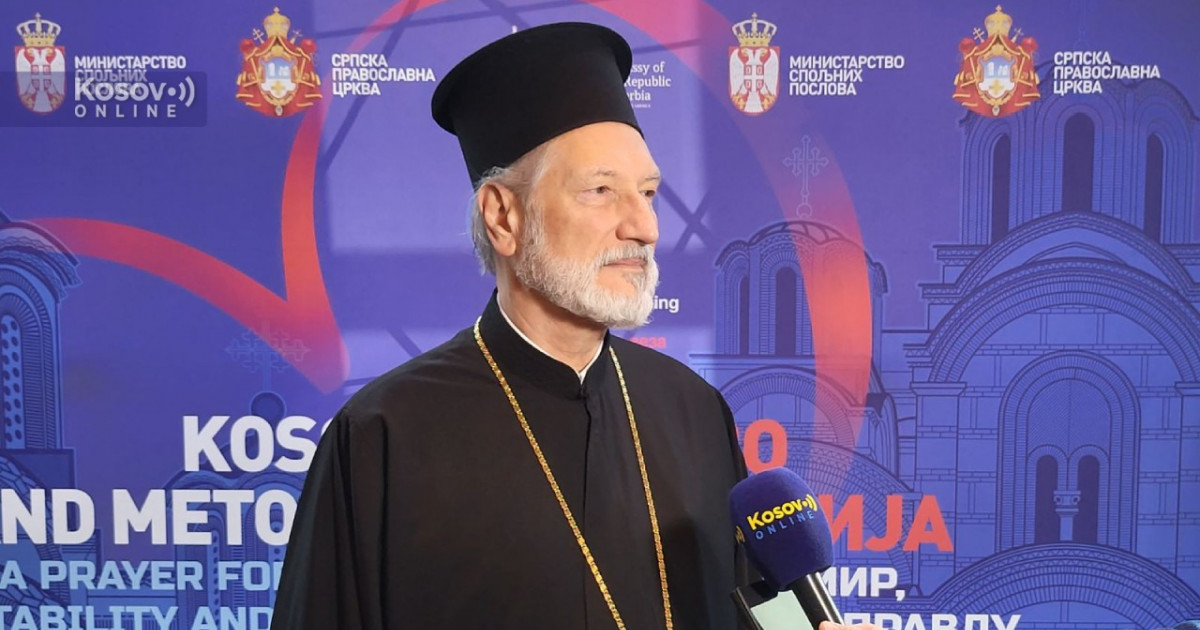 Bishop Irinej: The SOC symbolizes the existence of the Serbs, where ...