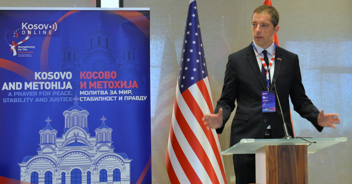 Djuric from Washington: Horrific situation in Kosovo; Kurti wants to ...