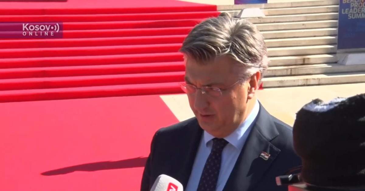 Plenkovic: Within the framework of the Tirana Summit, Serbia-Kosovo ...