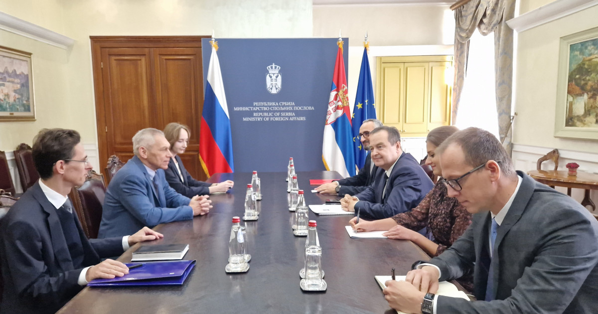 Dačić sa Bocan-Harčenkom o Kosovu i bilateralnim odnosima - Kosovo Online