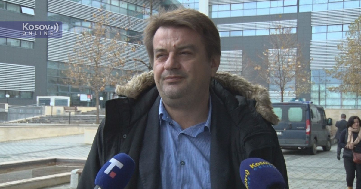 Vasic: Indictment raised against Dragisa Milenkovic, I hope they will release him pending trial ...