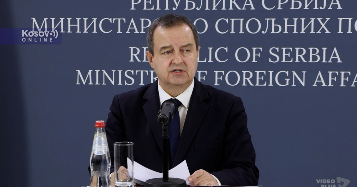 Dacic: Kurti will have a million ideas to prove he has what he doesn't ...
