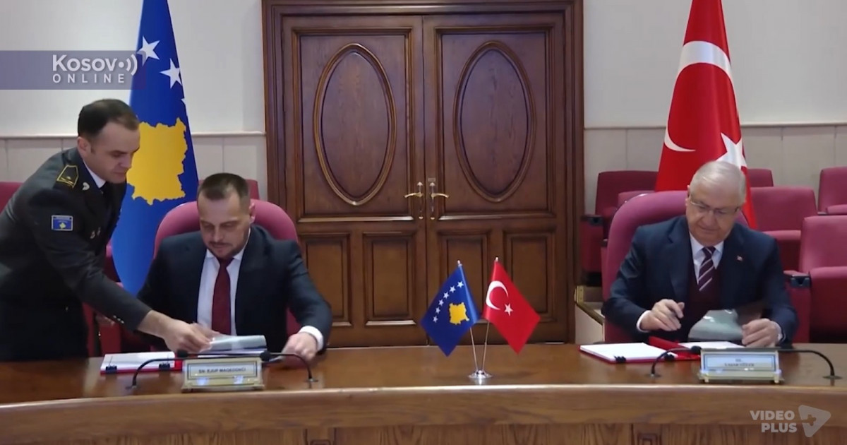 Maćedonci: Kosovo i Turska potpisali okvirni vojni sporazum o ... Maćedonci: Kosovo i Turska potpisali okvirni vojni sporazum o ...