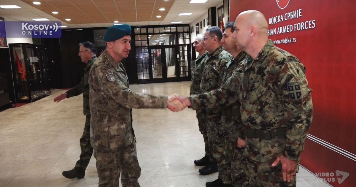 Mojsilovic with Ulutas: KFOR is the only legitimate military formation ...