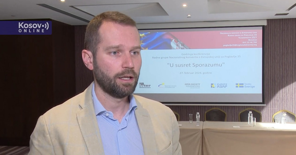 Dasic: In Belgrade-Pristina negotiations, EU is more often a "firefighter" than an "architect ...