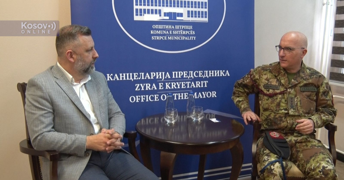 Jevtić sa komandantom Regionalne komande Zapad: U Opštini Štrpce biće ...