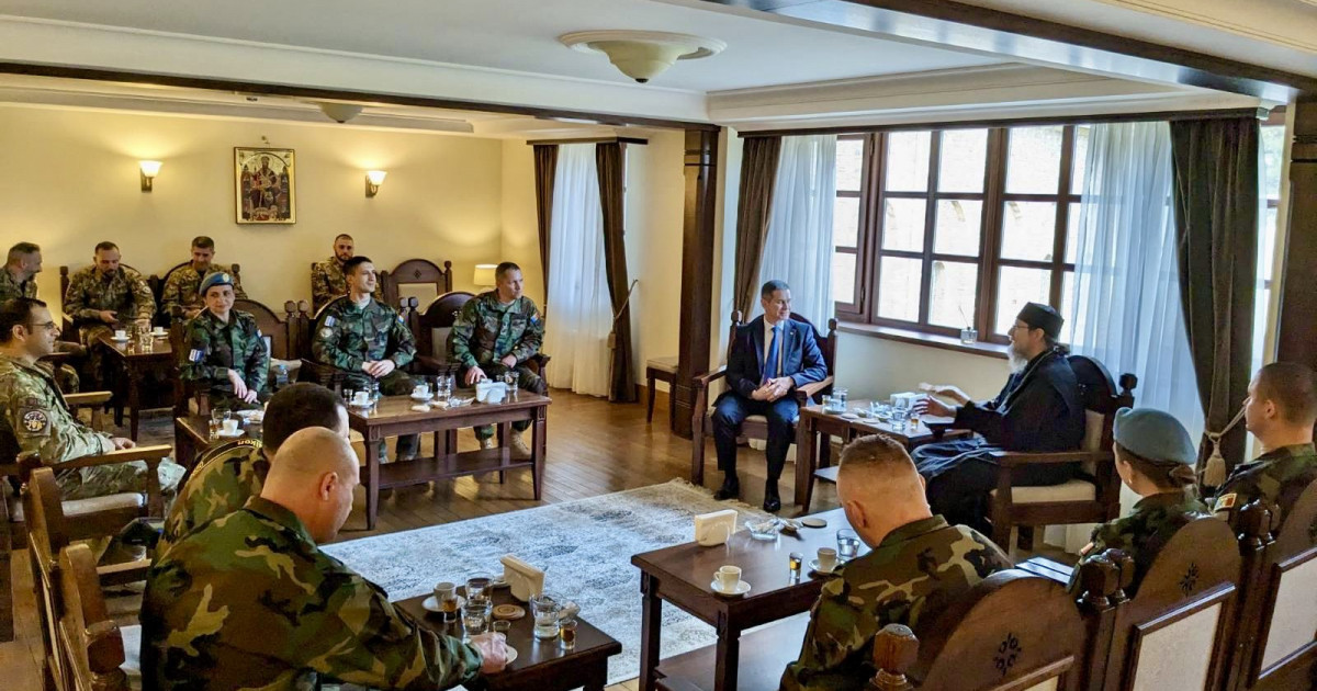 Iguman Sava sa delegacijom Moldavije: Hvala na doprinosu Kforu u ...