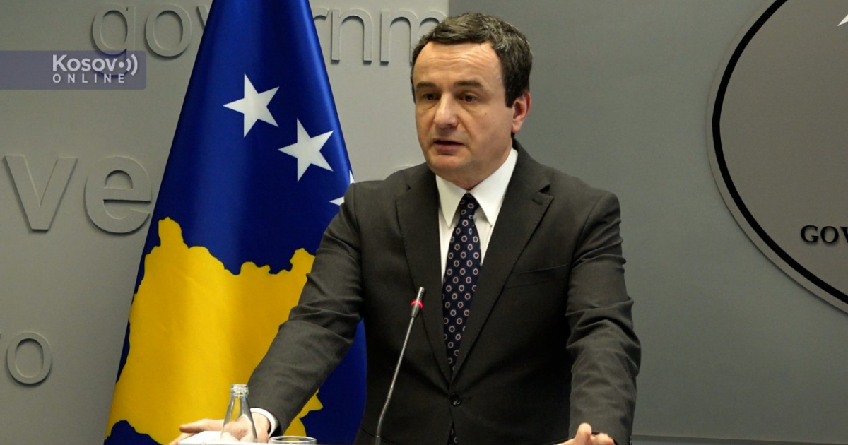 Kurti: Srbija širi propagandu o nasilju nad Srbima na Kosovu, činjenice ...