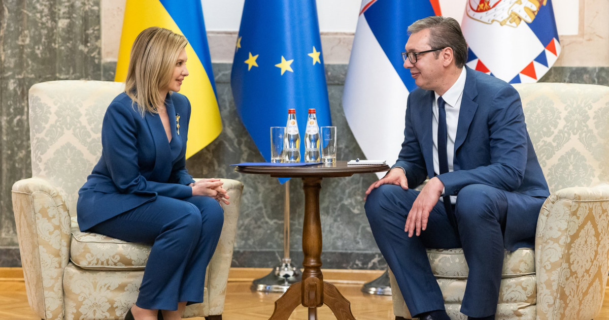 Oleana Zelenska: Zahvalnost predsedniku i građanima Srbije na podršci - Kosovo Online