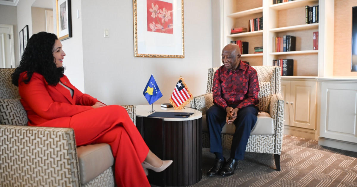 Osmani sa predsednikom Liberije o proširenju saradnje - Kosovo Online