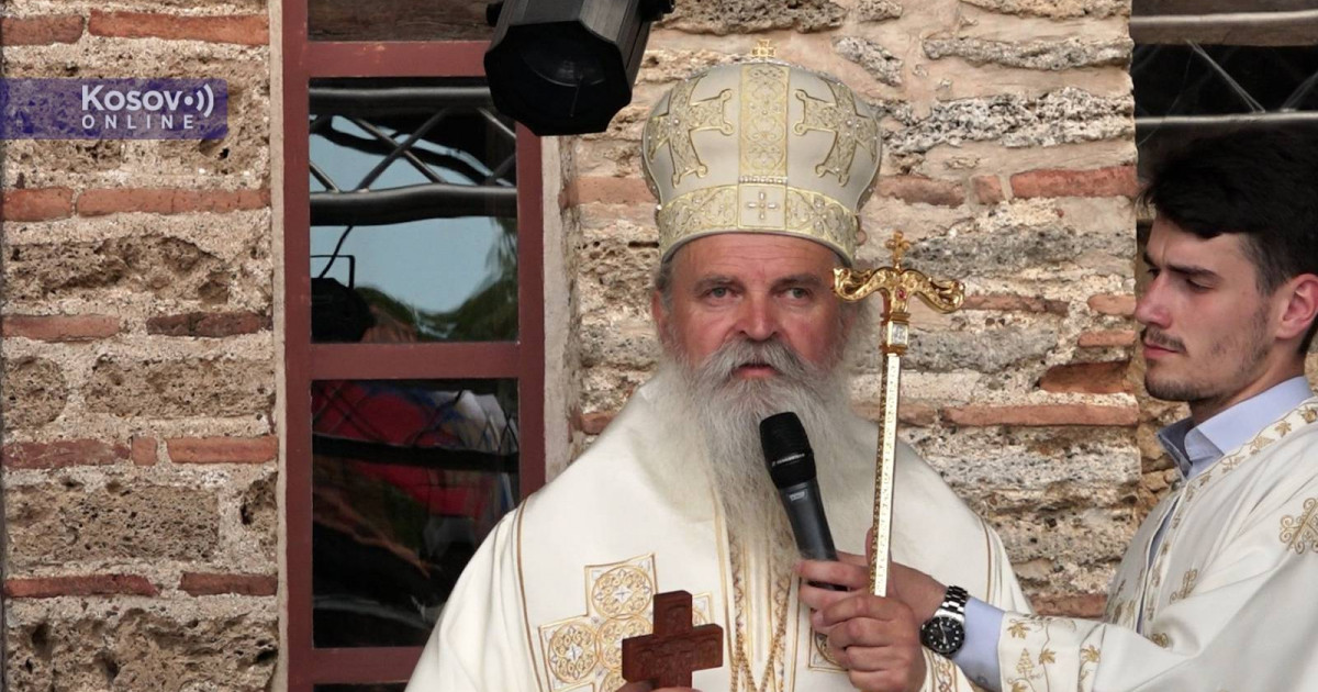Mitropolit Teodosije: Kosovo i Metohija mesto najvećih svetinja i ...