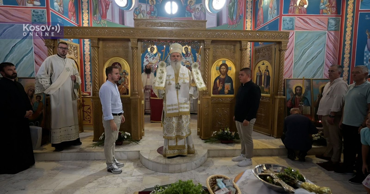 Mitropolit Teodosije u Lipljanu: Sačuvajmo dušu i naše svetinje koje ...