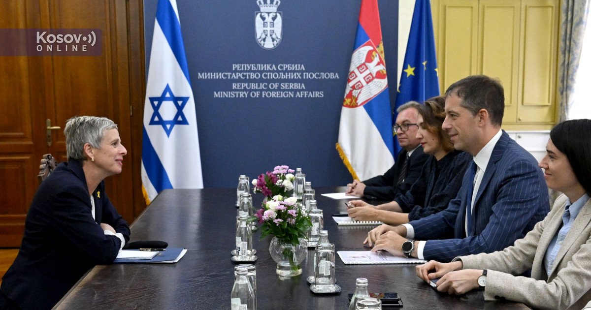 Đurić sa ambasadorkom Izraela: Srbi na Kosovu izloženi najgrubljem kršenju ljudskih prava ...