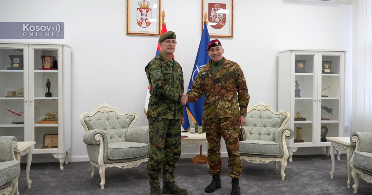 Mojsilovic with Barduani: KFOR should protect Serbs and Serbian ...