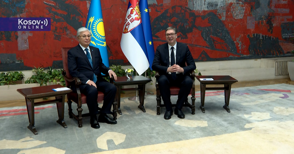 Vučić sa Tokajevim: Unapređenje političke i ekonomske saradnje Kazahstana i Srbije - Kosovo Online