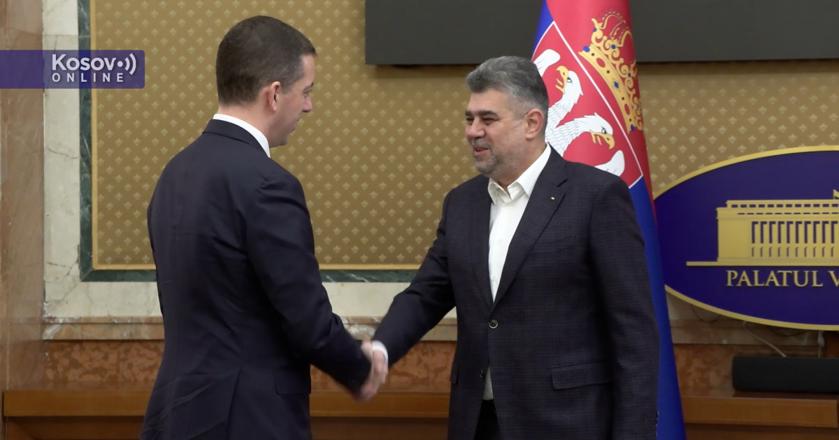 Djuric with Romanian Prime Minister: Gratitude for the principled ...