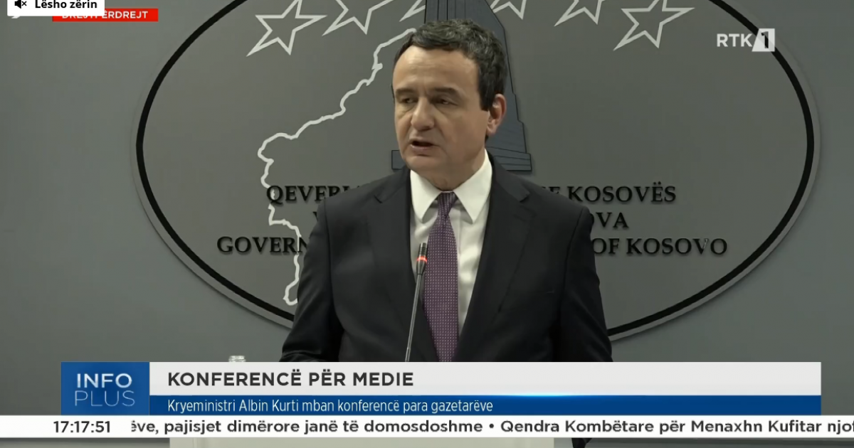 Kurti: The Serb List is "very problematic," our MPs in the CEC could ...