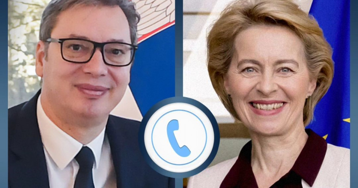 Vučić razgovarao sa Fon der Lajen o evropskom putu Srbije - Kosovo Online
