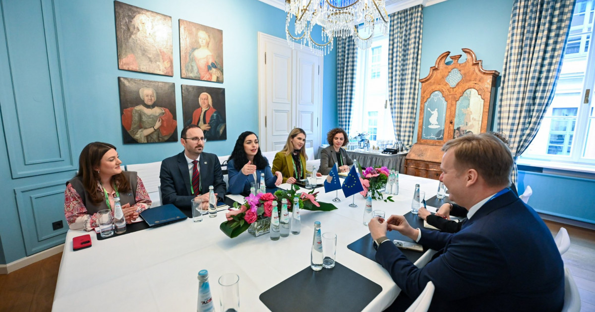 Osmani with Sorensen, with Kosovo symbols, on the future path of the ...